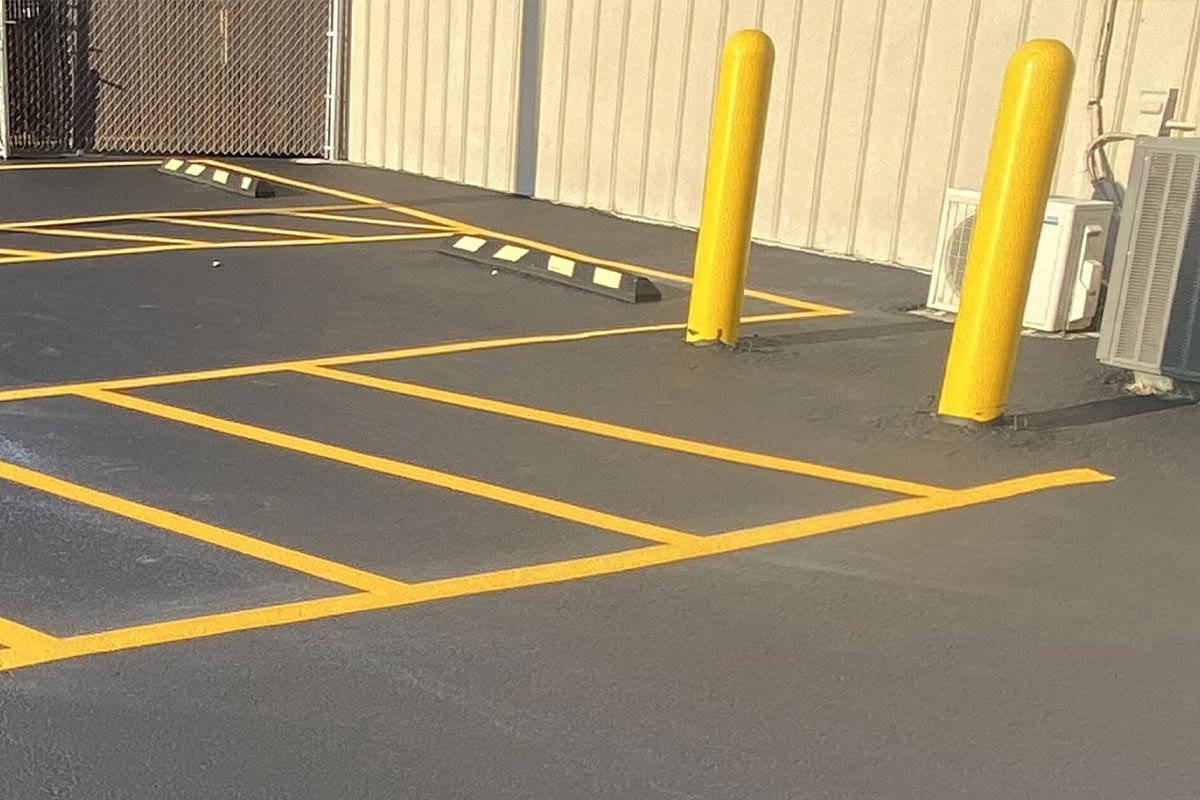 Bollard Installation - 1-800-STRIPER®